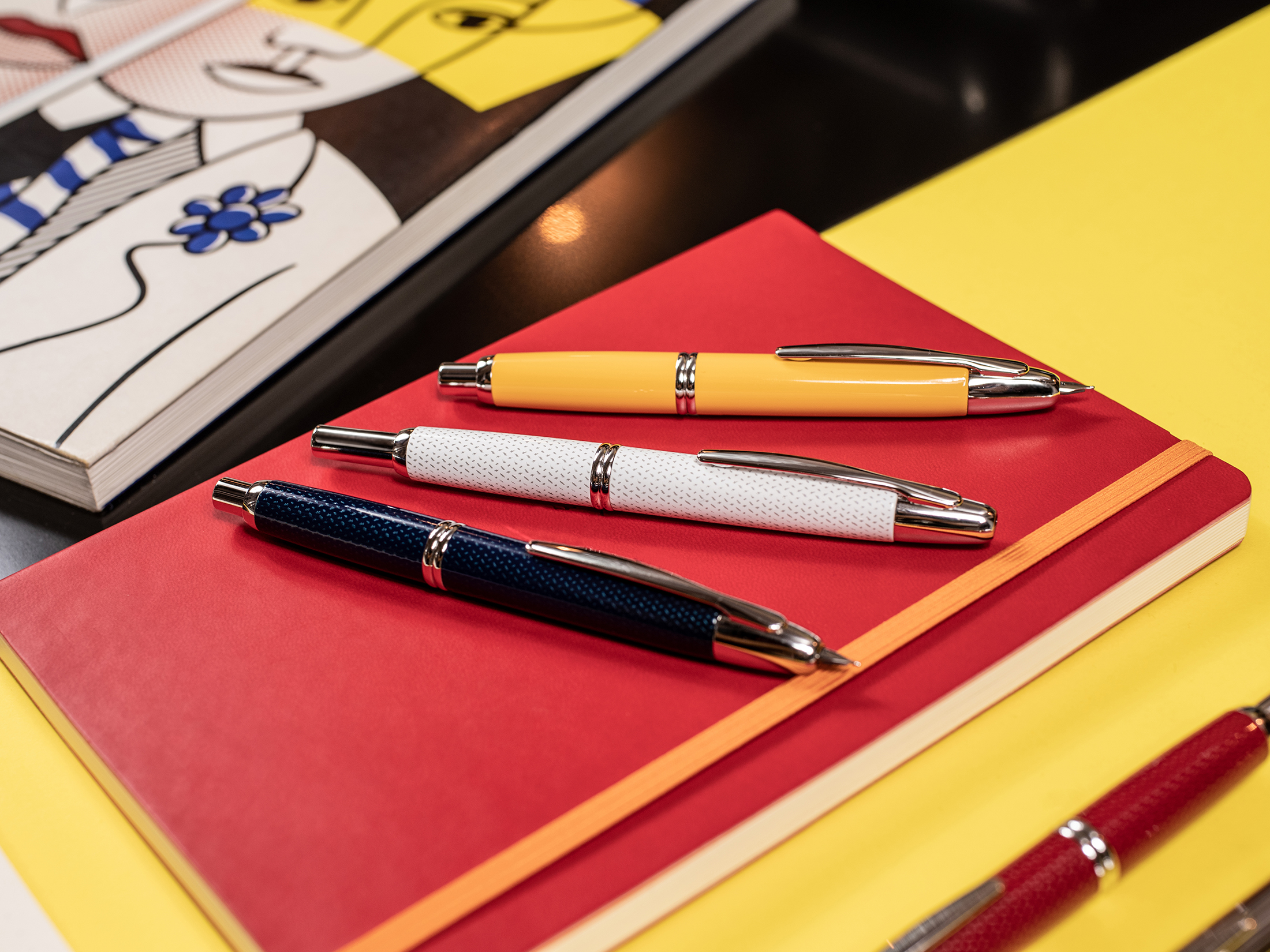 PILOT Capless Rhodium – innovativer Füllfederhalter