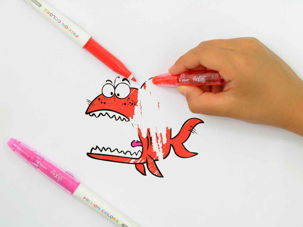 PILOT FriXion Colors – Der radierbare Filzstift